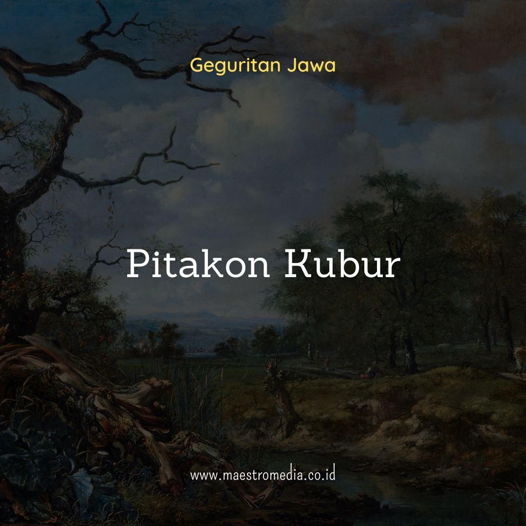 Geguritan Bab Pitakonan Kubur - Maestro Media